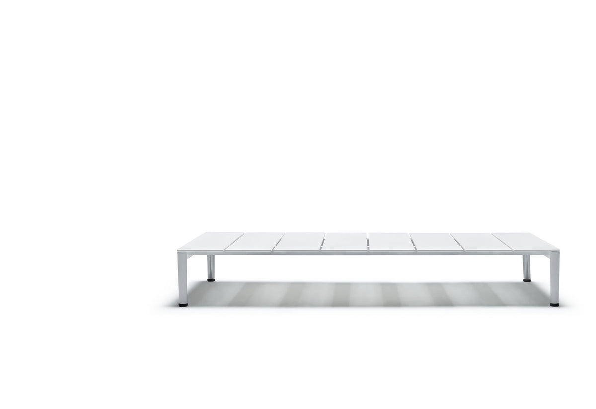 Knoll Lissoni Outdoor Rectangular Low Table | twentytwentyone