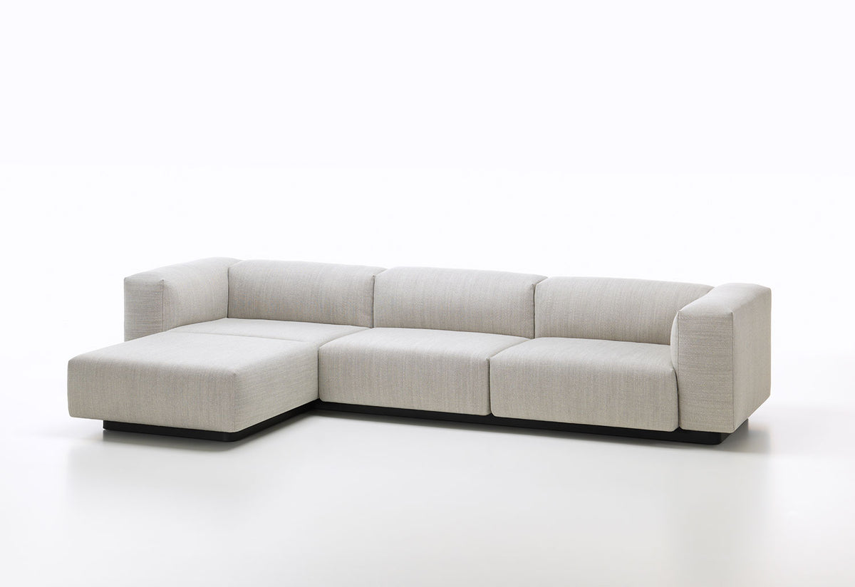 Vitra Soft Modular Three-Seater with Chaise Longue | twentytwentyone