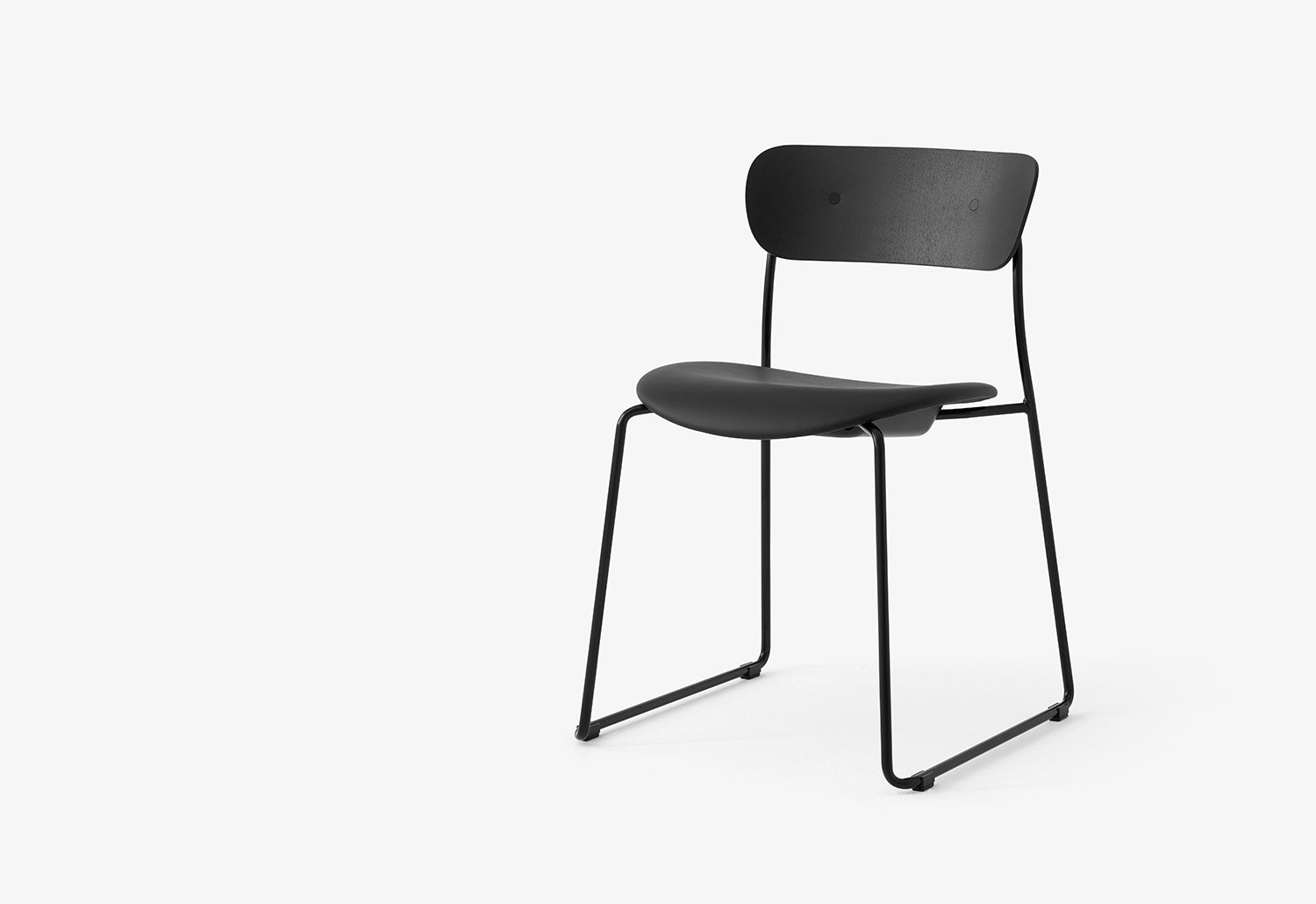 &Tradition Pavilion Chair | Sled Base | Upholstered Seat AV52 ...