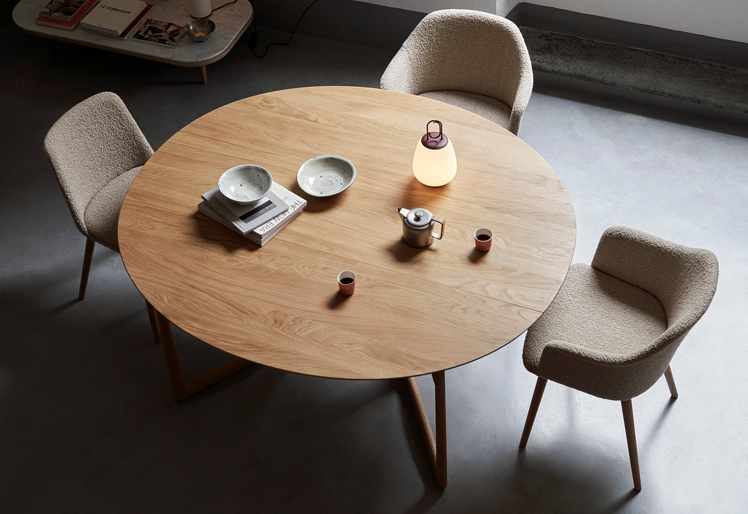 &Tradition Drop Leaf Dining Table HM6 | twentytwentyone