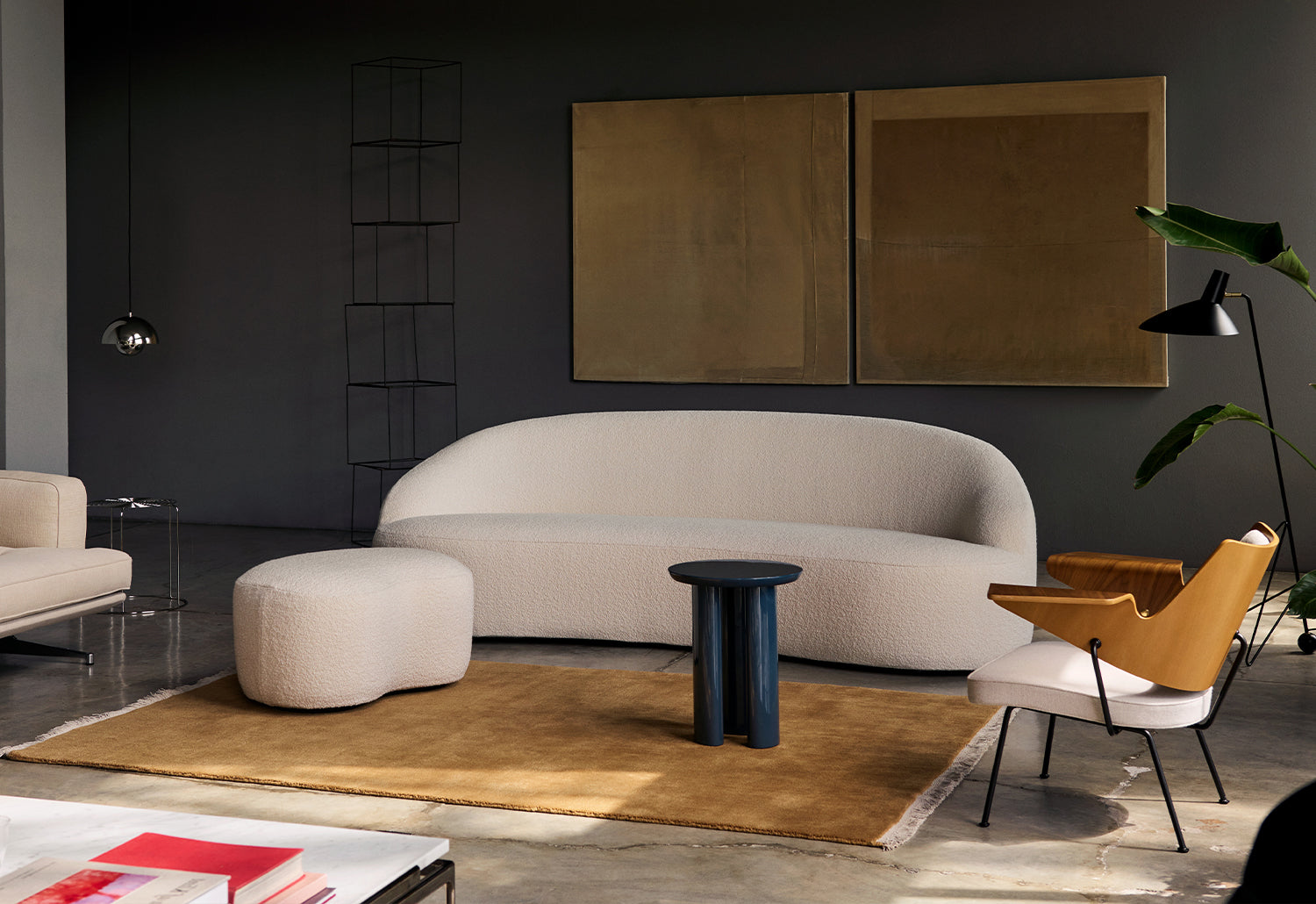 &Tradition Margas Sofa Three-Seater LC4 | twentytwentyone