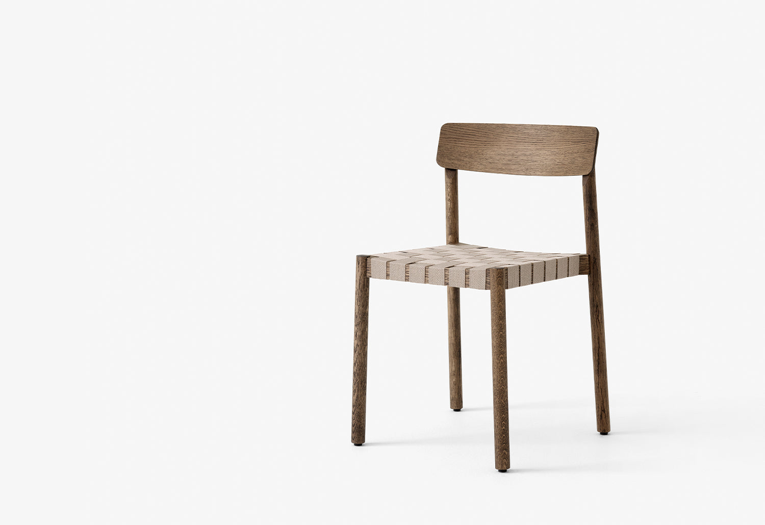 &Tradition Betty Webbed Chair | twentytwentyone | Black oak with ...