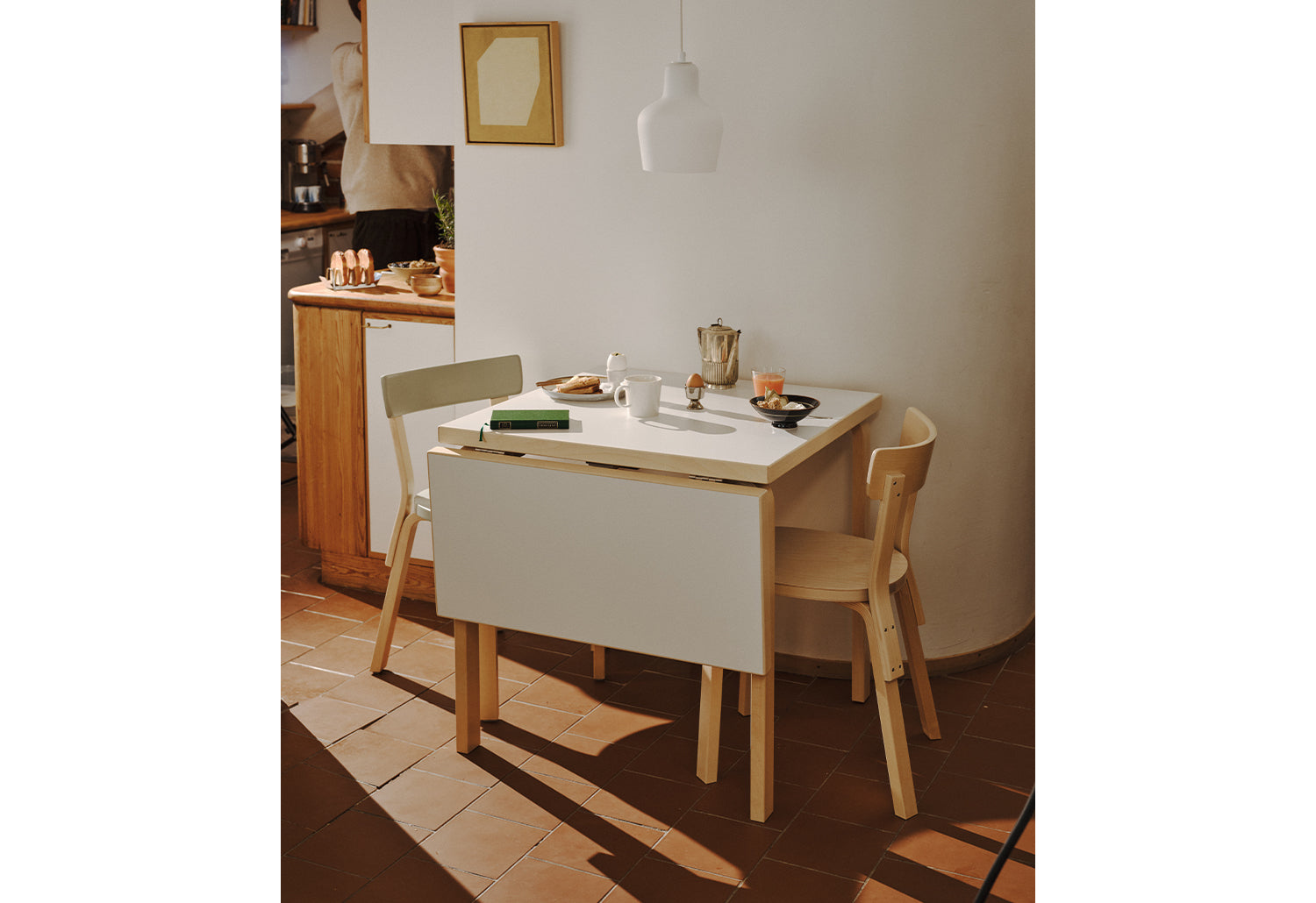 Artek Aalto Foldable Table| twentytwentyone | White laminate
