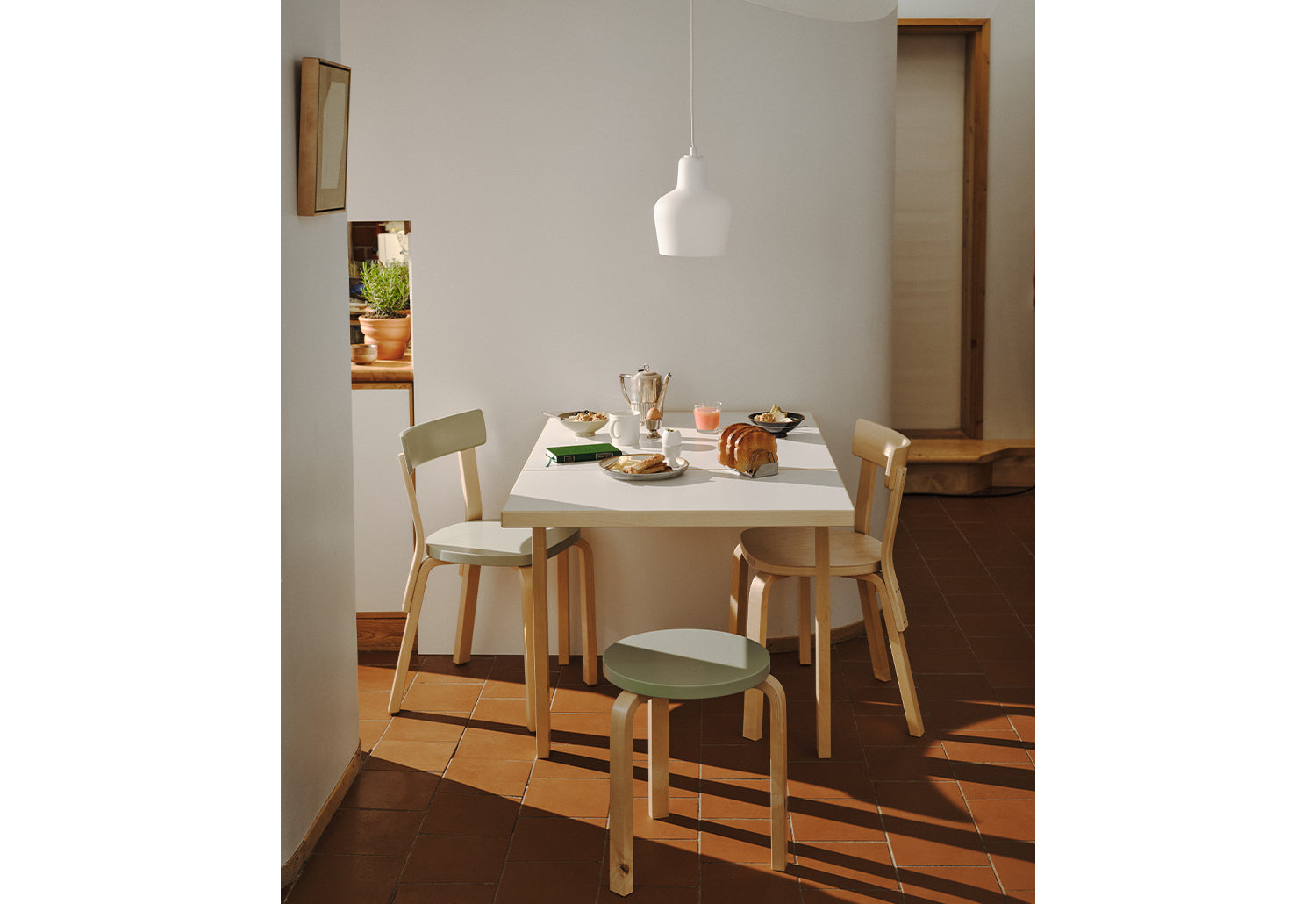 Artek Aalto Foldable Table| twentytwentyone | White laminate