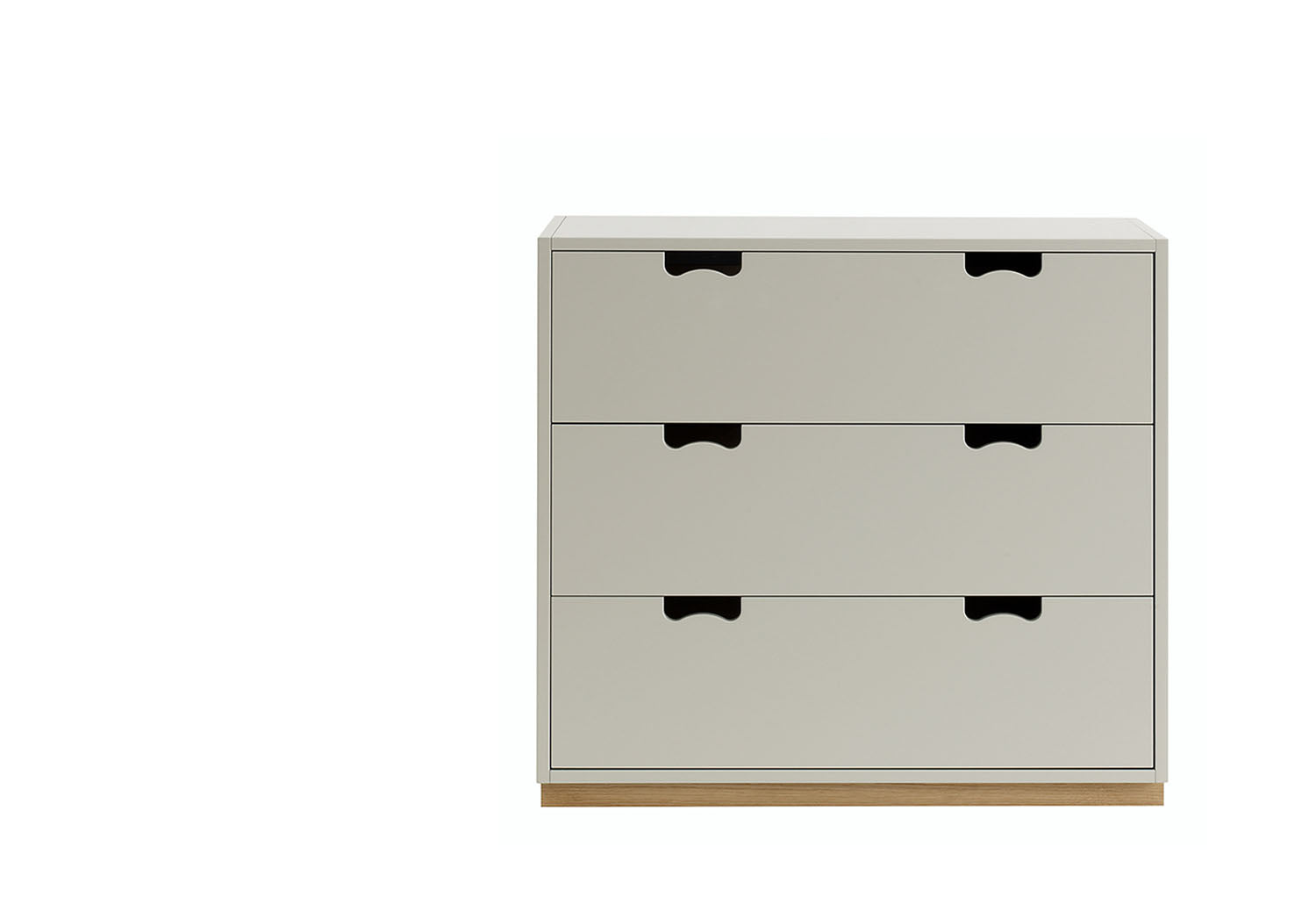 Asplund Snow A3 Drawers | twentytwentyone | Oak / White - Colour