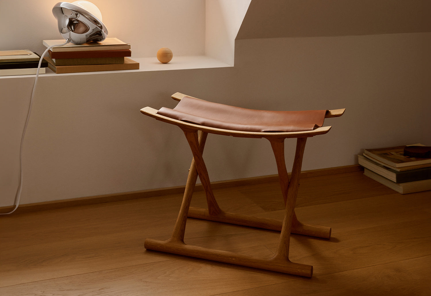 Carl Hansen & Søn Egyptian Stool | twentytwentyone | Oak Soap - Oak