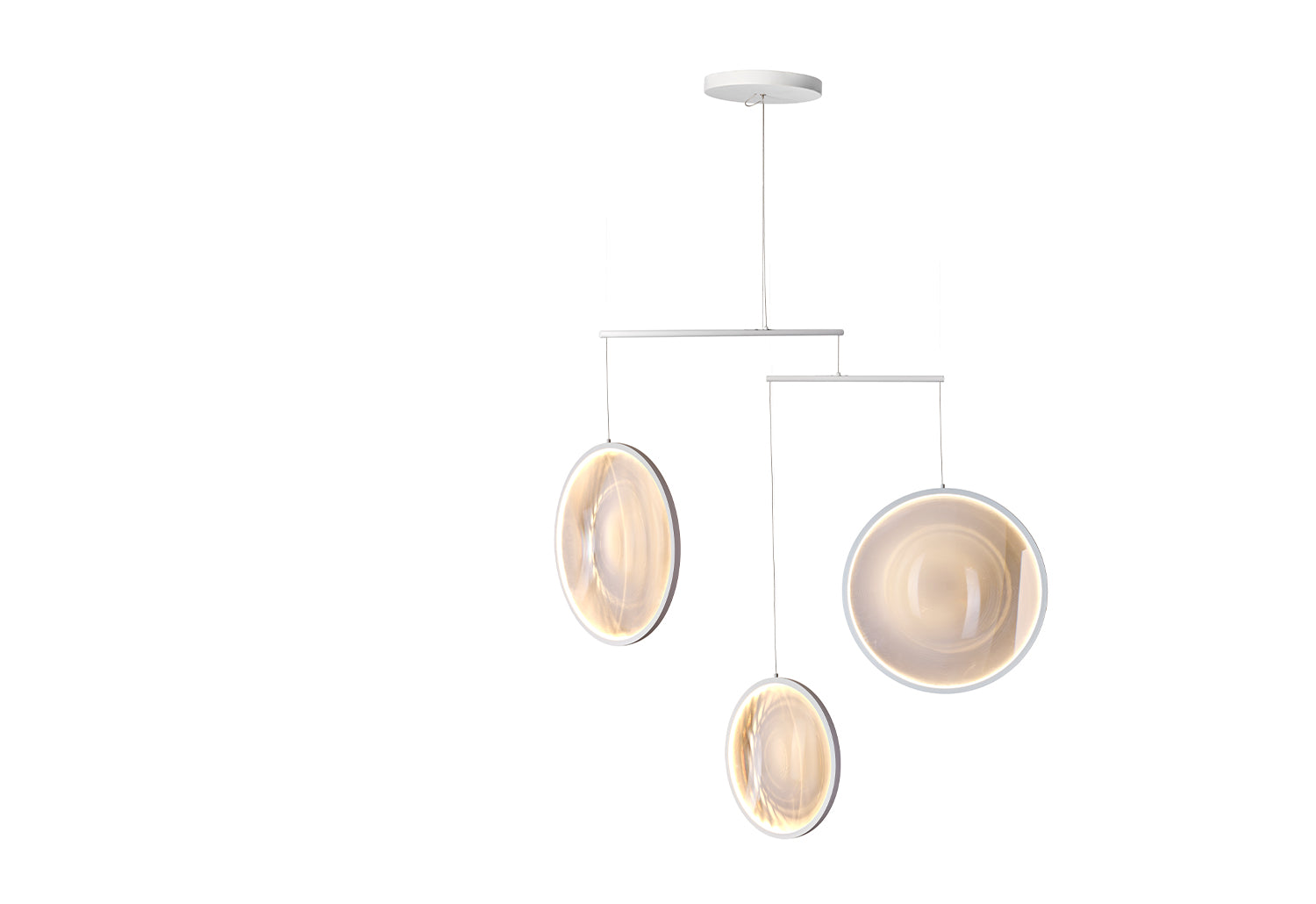 DCW Éditions Focus Chandelier | twentytwentyone | Focus X3 / White