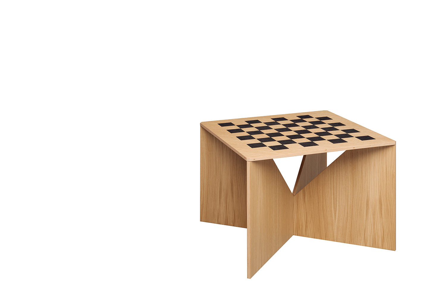 e15 ES09 Calvert Chess Table | twentytwentyone | European Oiled Oak - Oak