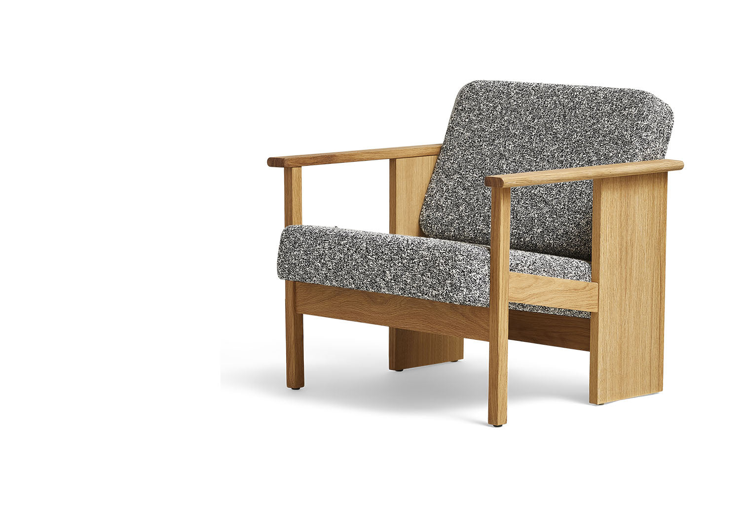 Form & Refine Block Lounge Chair | twentytwentyone | Natural oiled ...