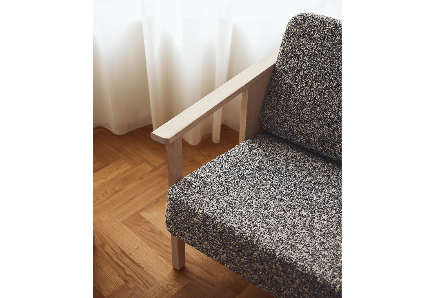 Form & Refine Block Lounge Chair | twentytwentyone | Natural oiled ...