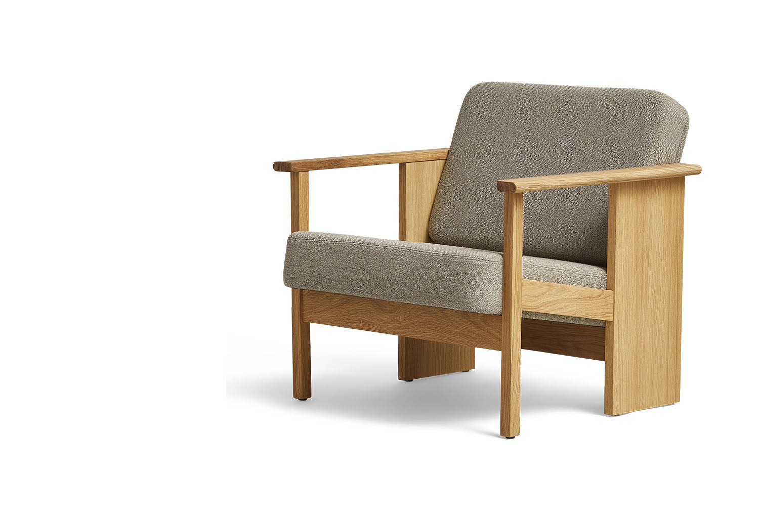 Form & Refine Block Lounge Chair | twentytwentyone | Natural oiled ...