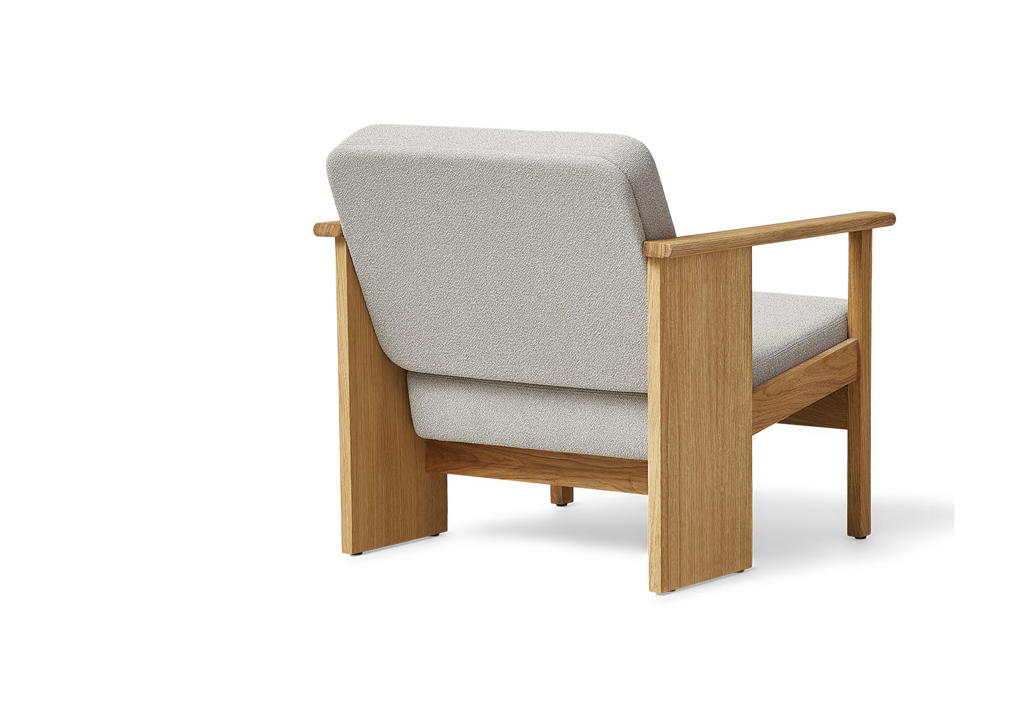 Form & Refine Block Lounge Chair | twentytwentyone | Natural oiled ...
