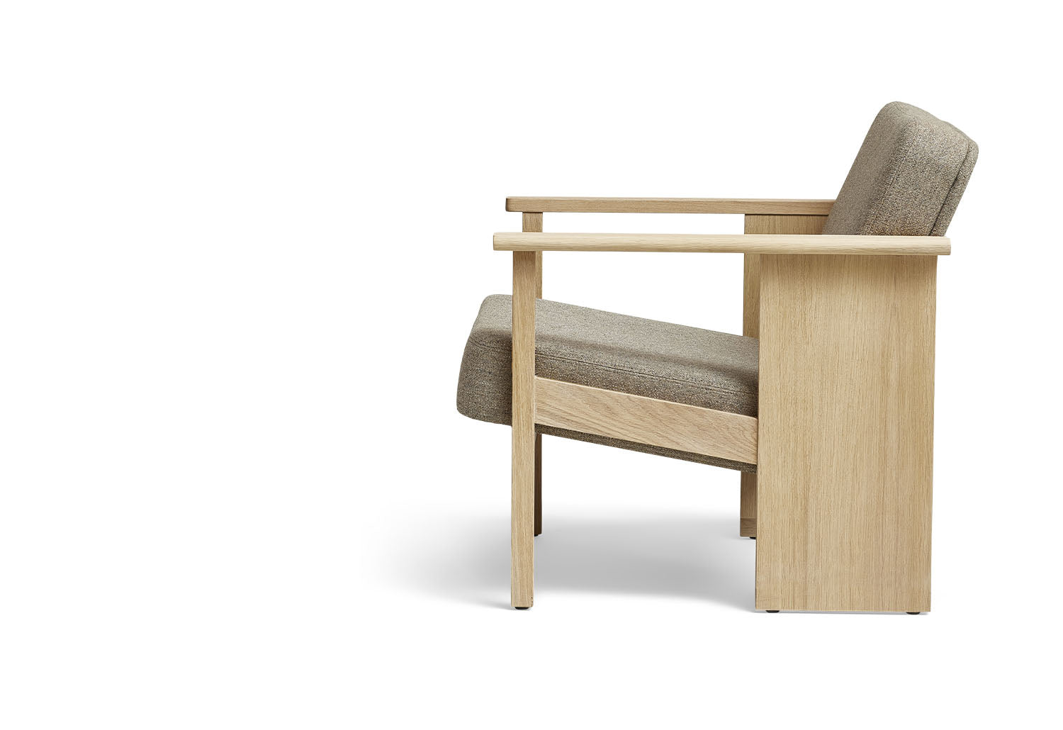 Form & Refine Block Lounge Chair | twentytwentyone | Natural oiled ...