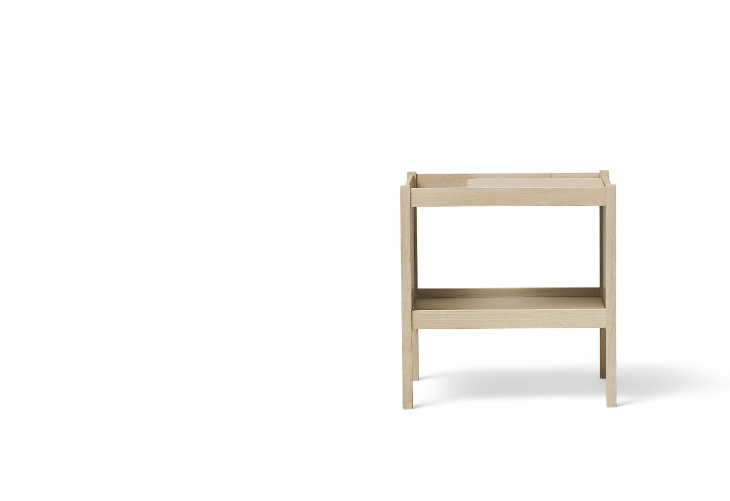 Form & Refine Journal Side Table | twentytwentyone | White oiled - Oak