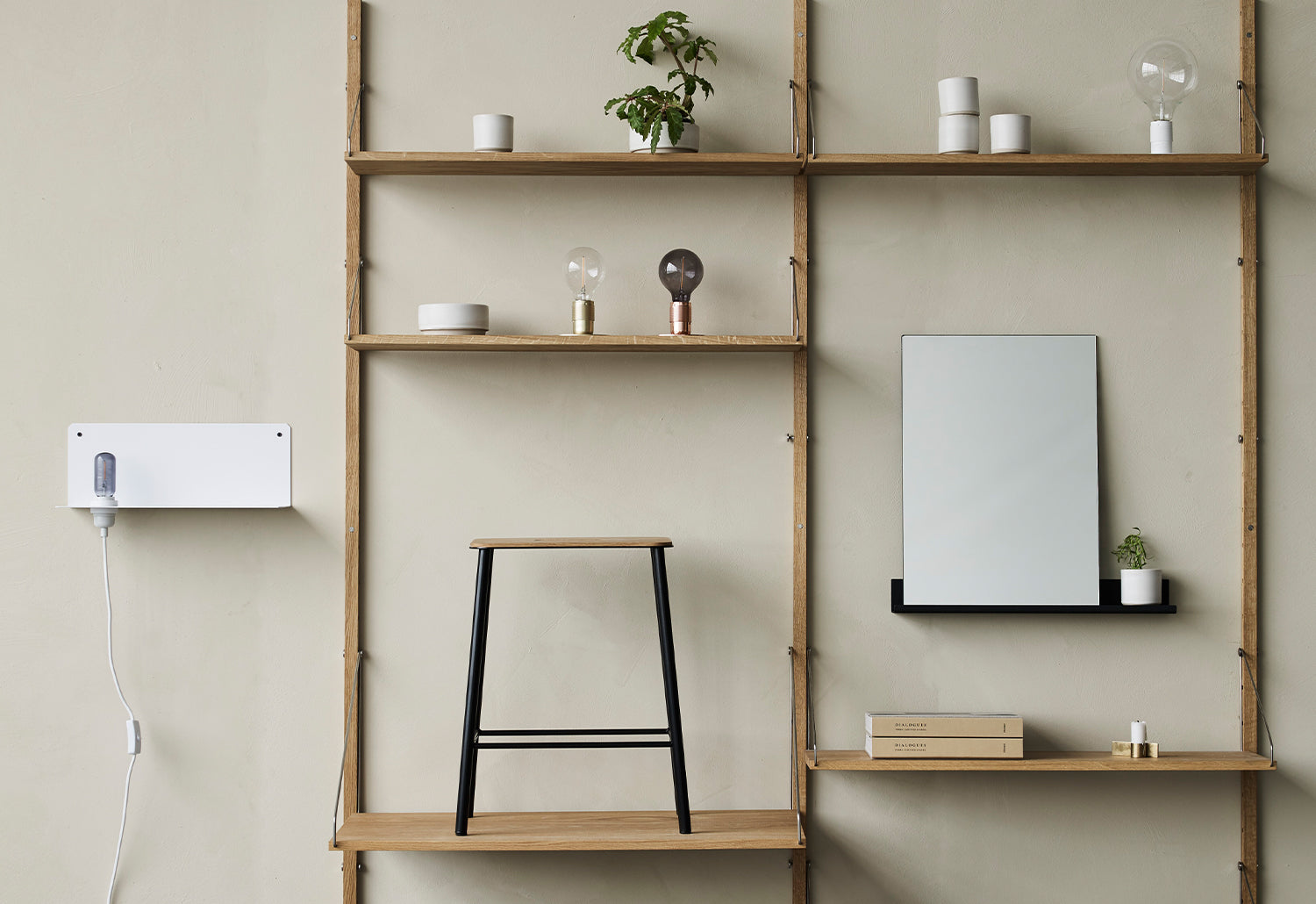 Frama 90 Degree Wall Light | twentytwentyone | Brass