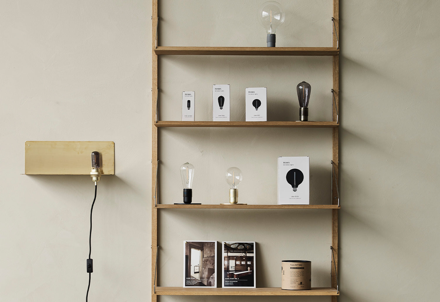 Frama 90 Degree Wall Light | twentytwentyone | Stainless Steel