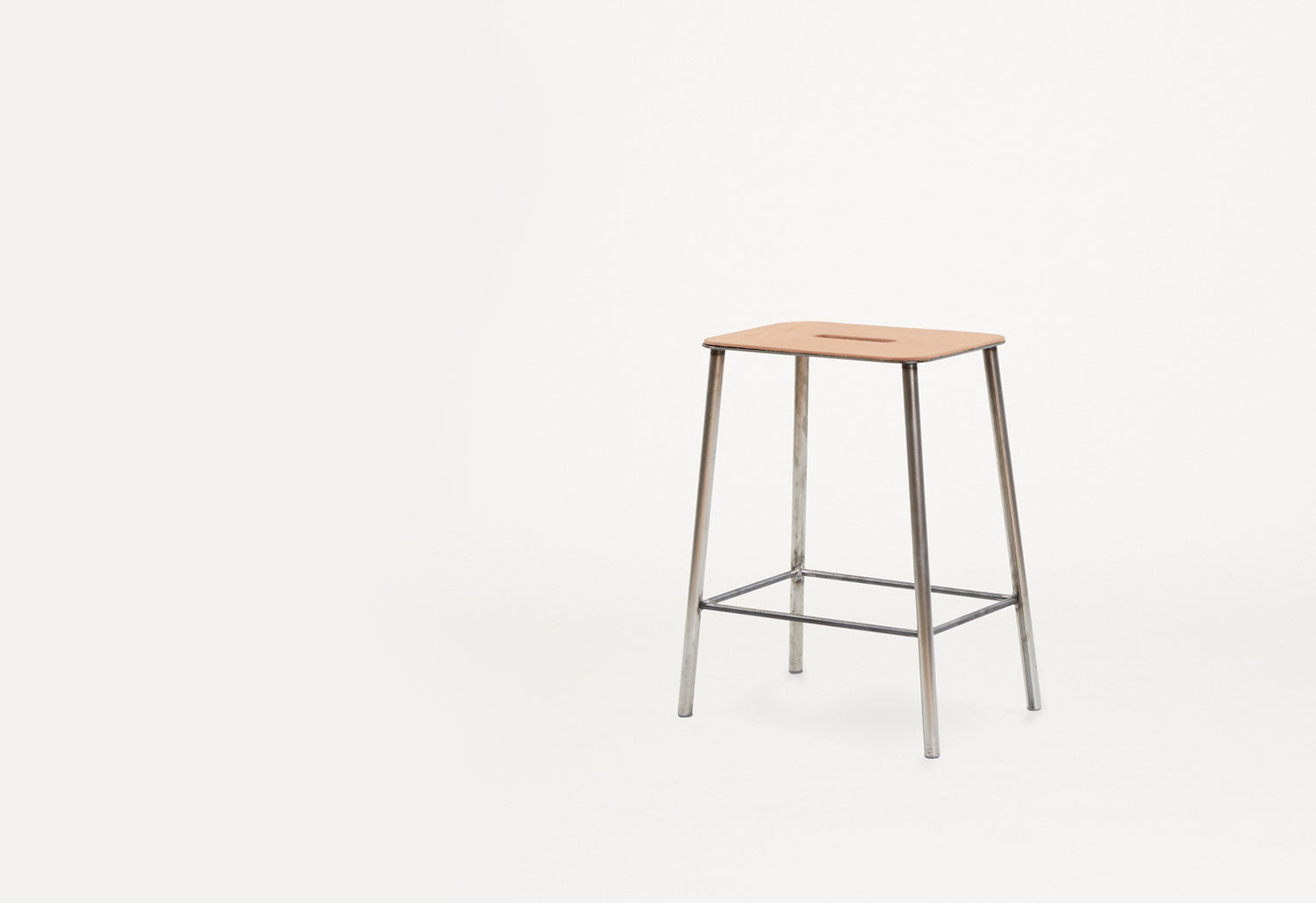 FRAMA Adam Stool | twentytwentyone | Oak | Black