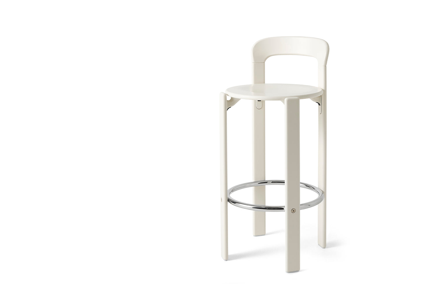 HAY Rey Bar Stool | twentytwentyone | Umber brown beech - Unupholstered