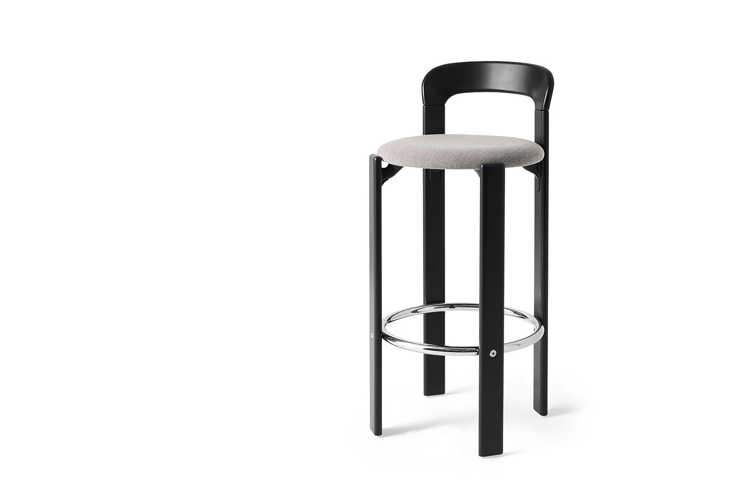 HAY Rey Bar Stool | twentytwentyone | Umber brown beech - Unupholstered