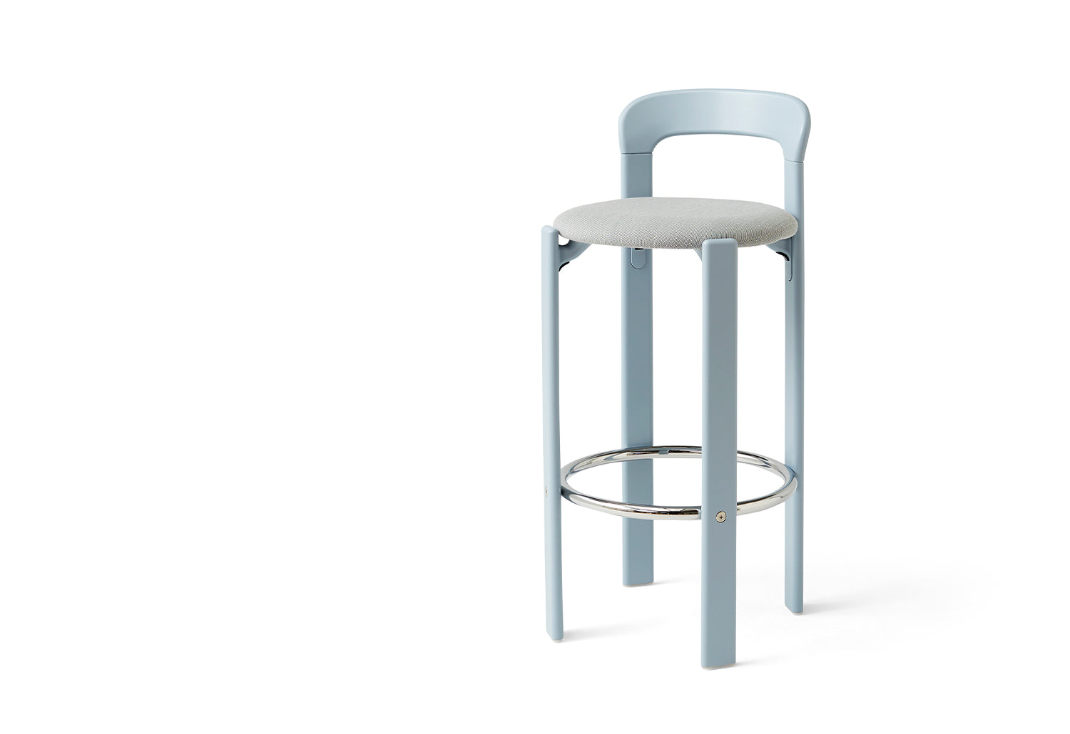 HAY Rey Bar Stool | twentytwentyone | Umber brown beech - Unupholstered