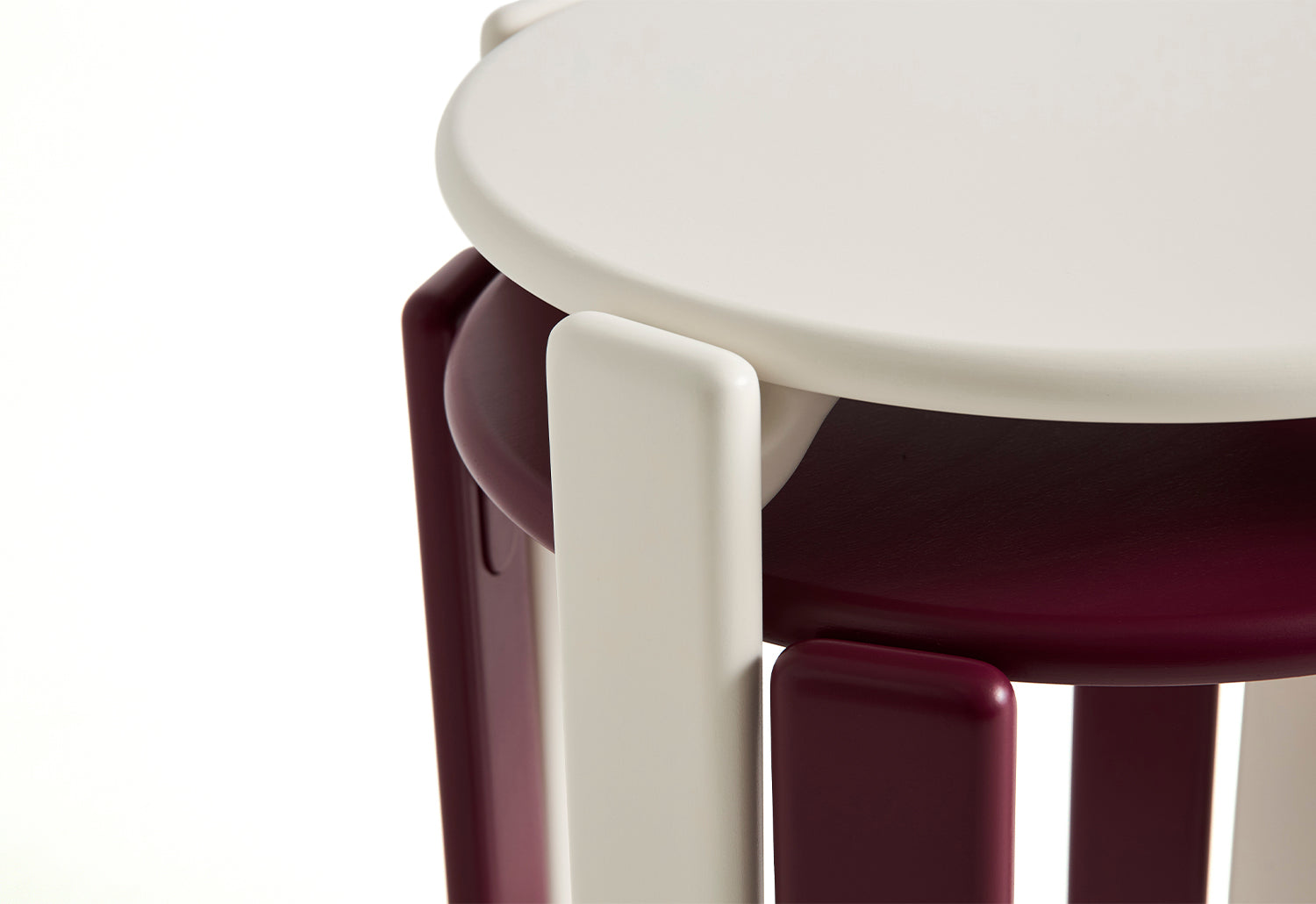 HAY Rey Stool | twentytwentyone | Deep blue beech - Finish