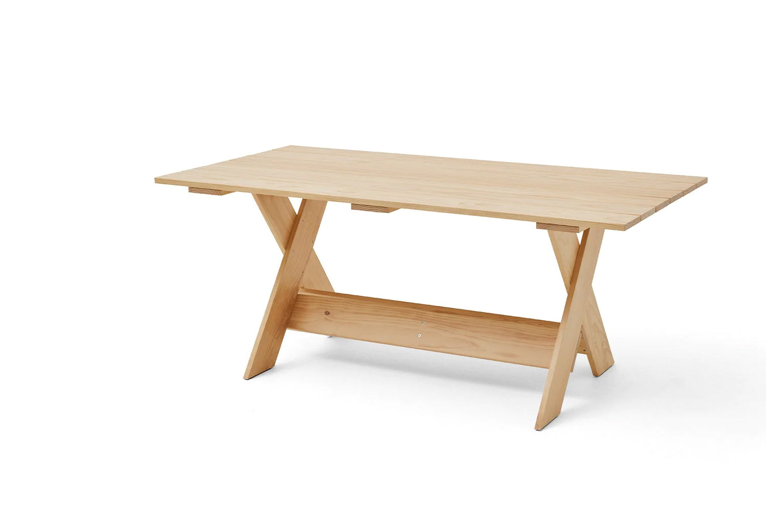 HAY Crate Dining Table | twentytwentyone | 180 x 89.5cm / Lacquered ...