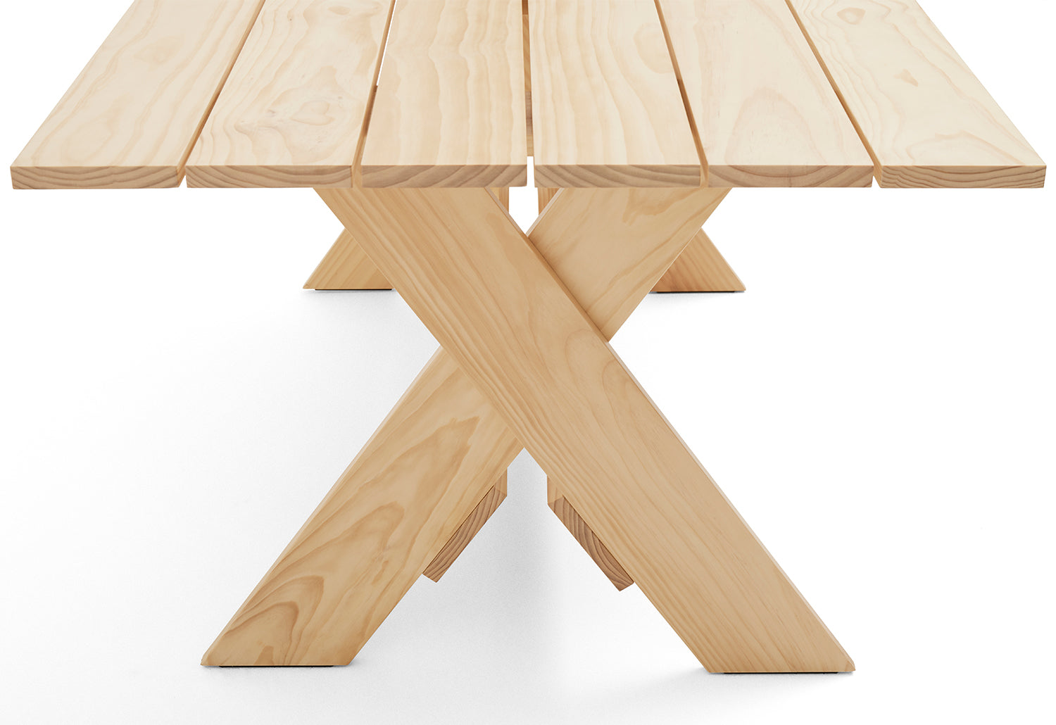 HAY Crate Dining Table | twentytwentyone | 180 x 89.5cm / Lacquered ...