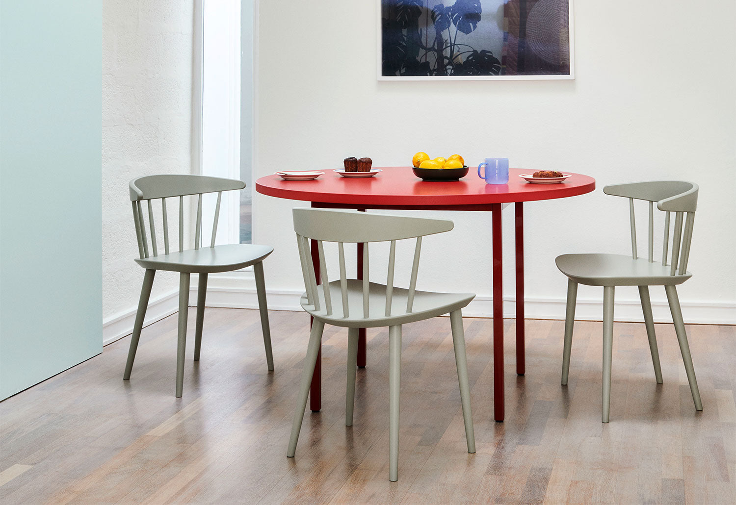 HAY J104 Chair | twentytwentyone | Oak oiled - Oak / None - No seat cushion