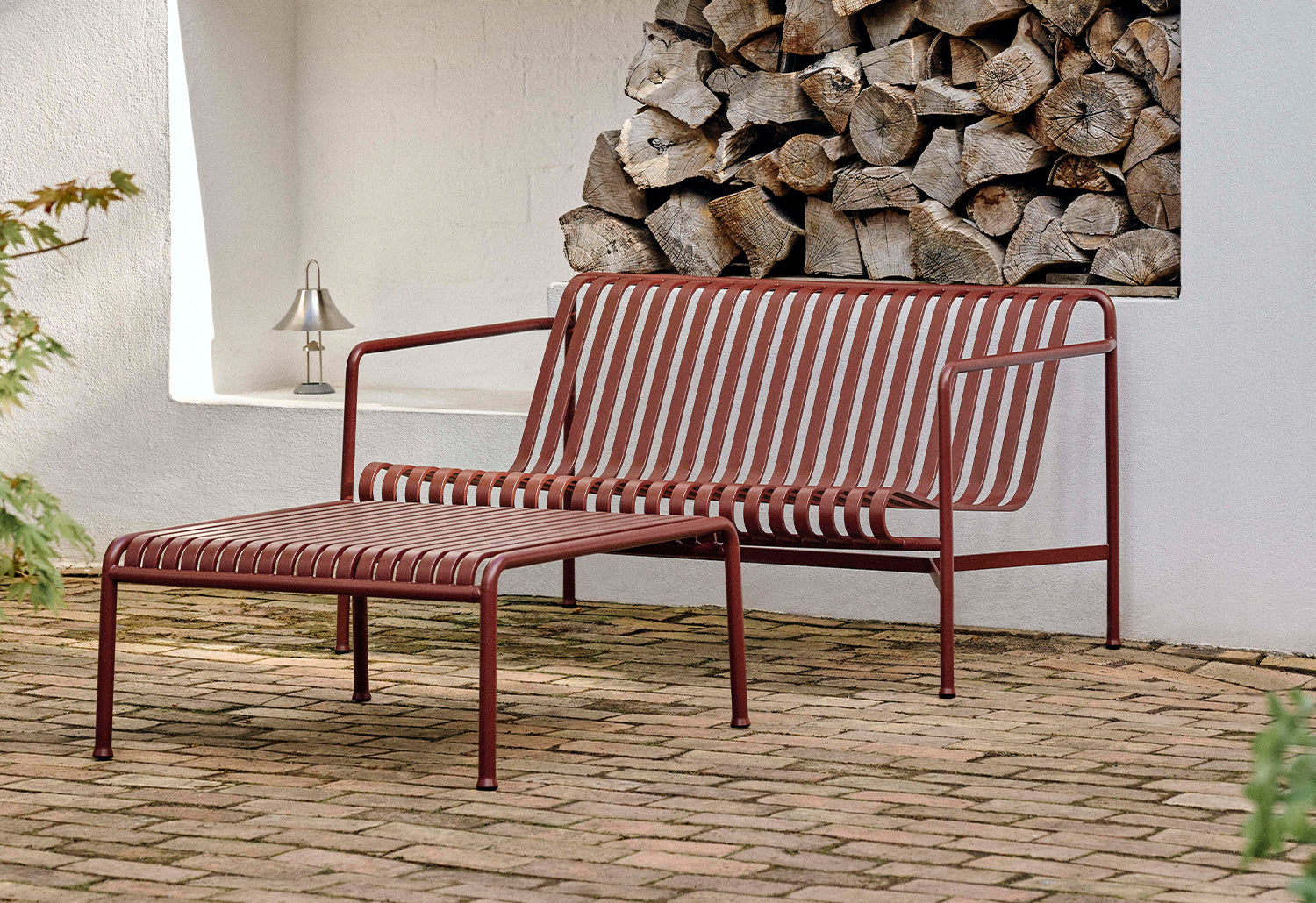 HAY Palissade Lounge Sofa | twentytwentyone | Sky grey - Colour / Full ...