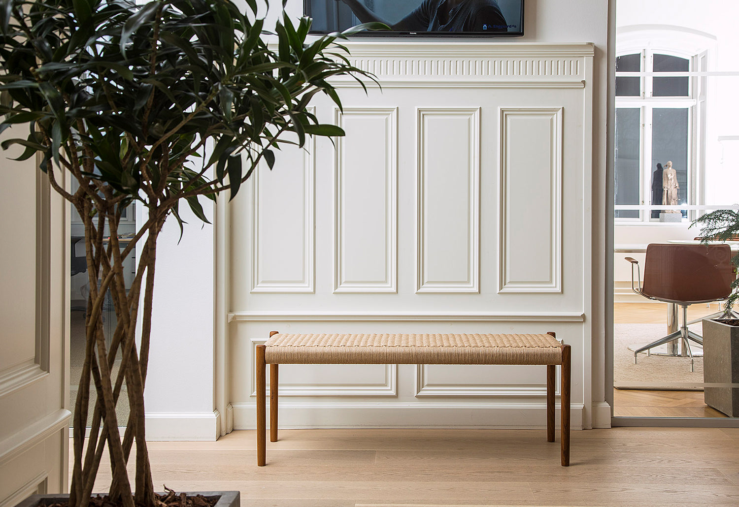 J.L. Møllers Møbelfabrik Model 63A Bench | twentytwentyone