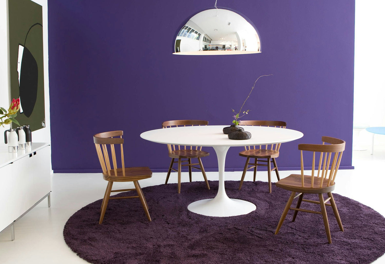 Tulip Dining Table | Round | White Base | twentytwentyone