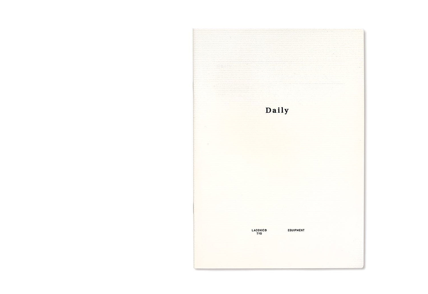 Laconic Style Notebook | Daily | twentytwentyone | Default Title