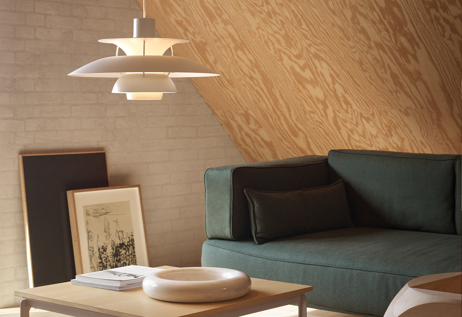 Louis Poulsen PH 5 Monochrome Pendant | twentytwentyone | Blue - Colour