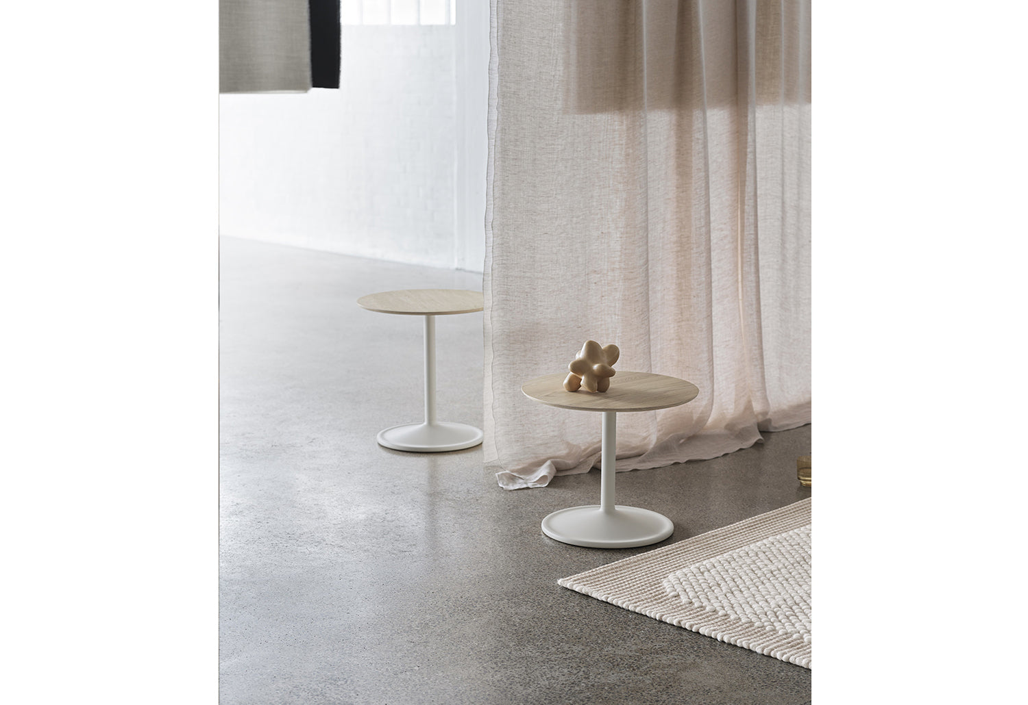 Muuto Soft Side Table | twentytwentyone | Square - 40cmh / Oiled Smoked ...