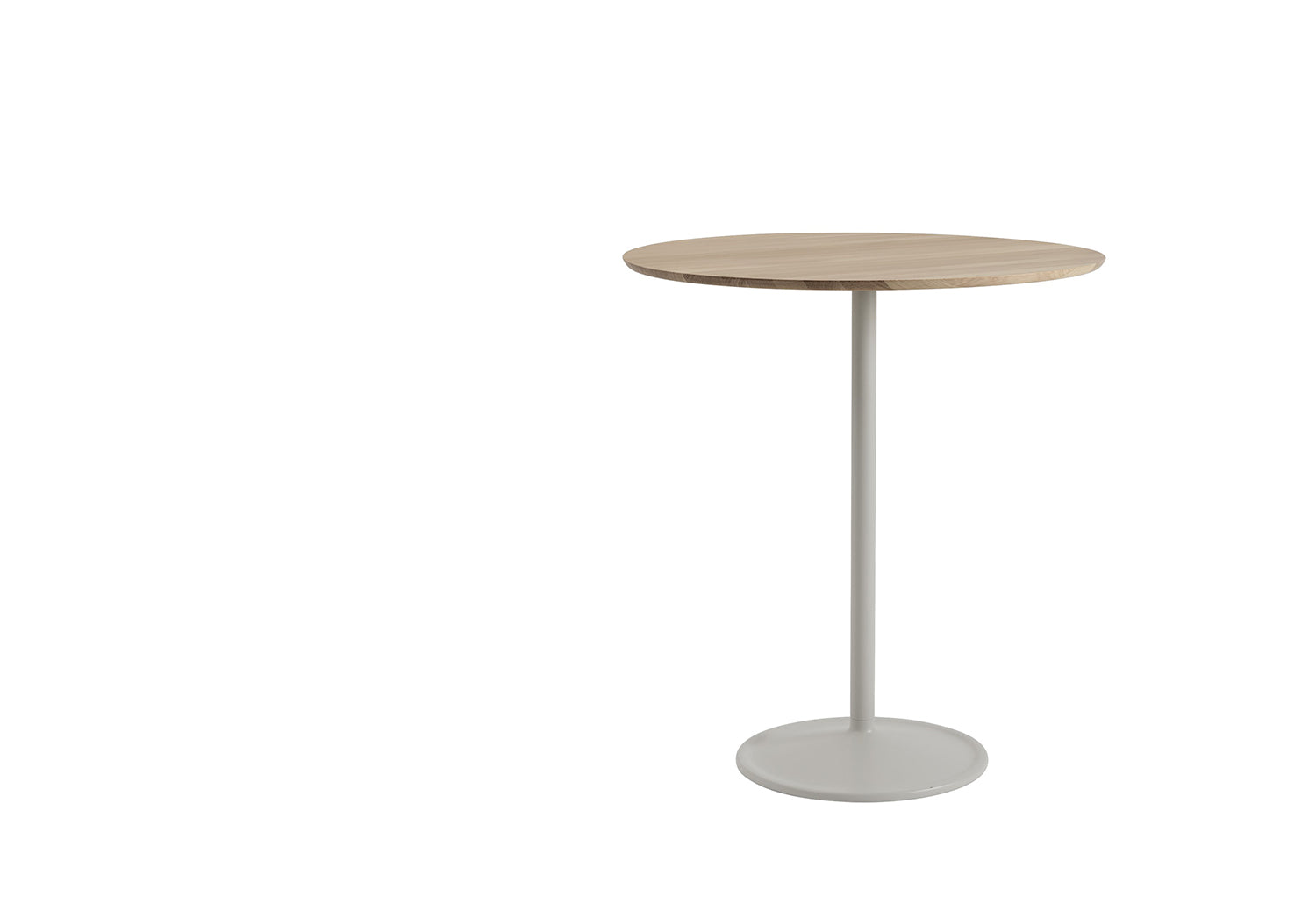 Muuto Soft Dining Table | twentytwentyone | Large / Grey Linoleum/Grey