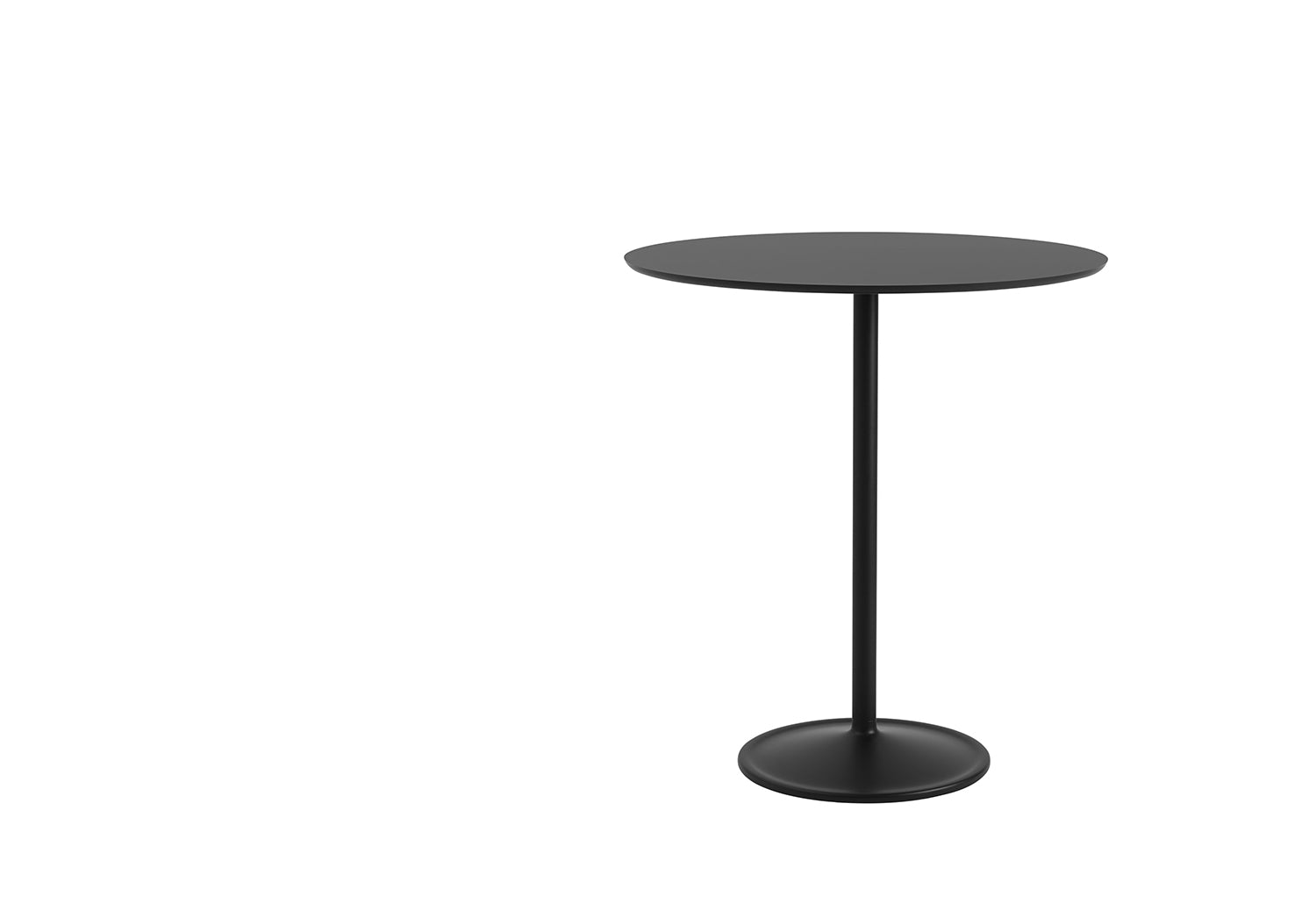 Muuto Soft Dining Table | twentytwentyone | Large / Grey Linoleum/Grey