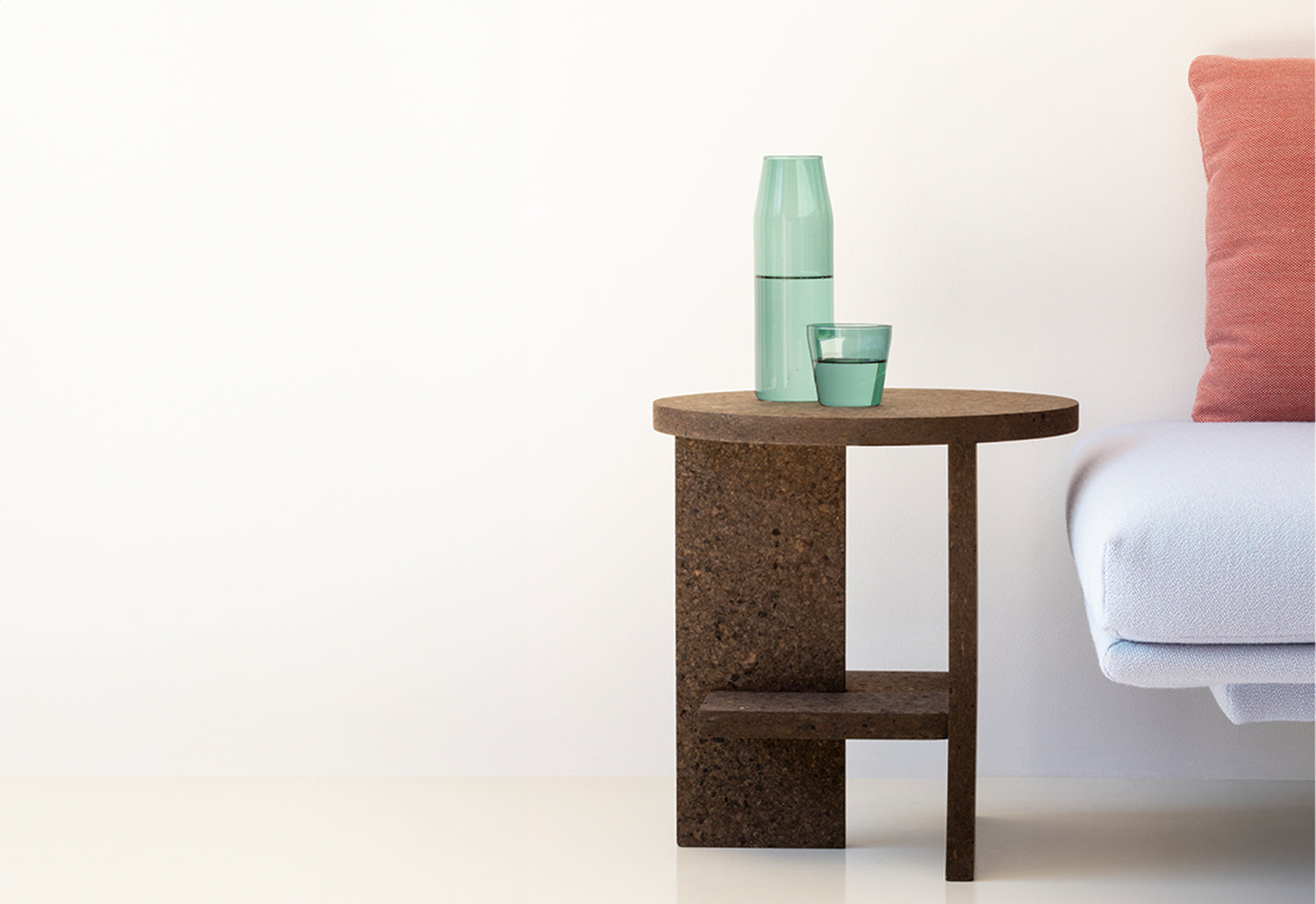 Nine Tee Side Table | twentytwentyone | Oak - Rectangle