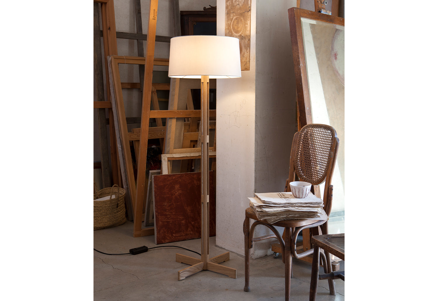 Santa + Cole Fad Fija Floor Lamp | twentytwentyone | Default Title