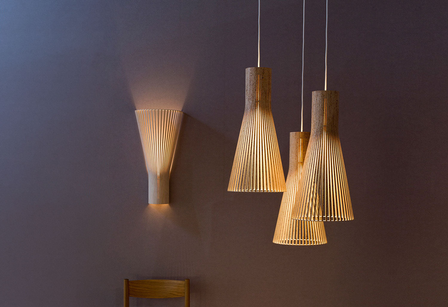 Secto Design 4200 Pendant | Karelian Birch | twentytwentyone | Default ...