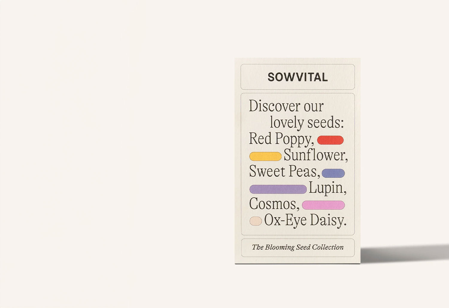 Sowvital The Flower Seed Collection | twentytwentyone | Default Title