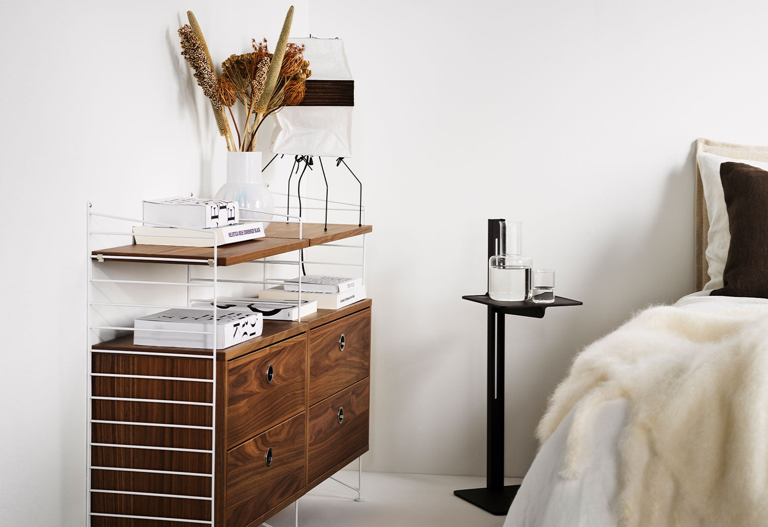 String Museum Side Table | twentytwentyone | Aluminium