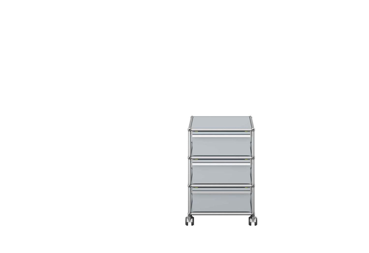 USM Haller M26 Pedestal | twentytwentyone | USM Matte Silver - Colour