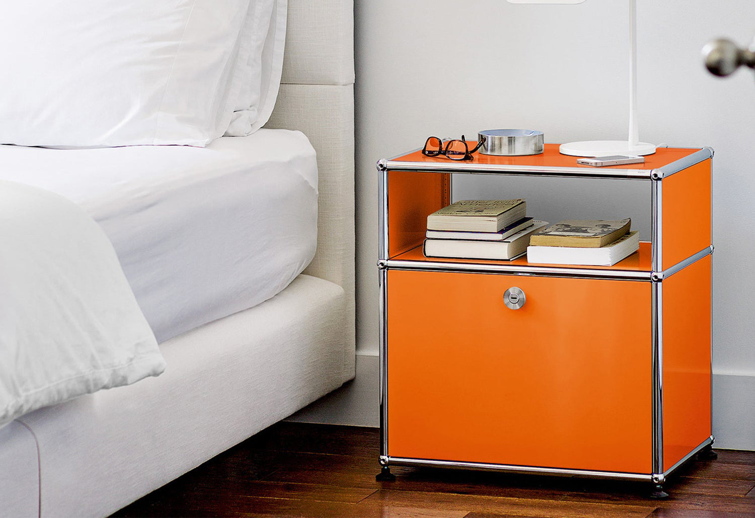 USM Haller O1 Media Unit | twentytwentyone | Pure White - Colour