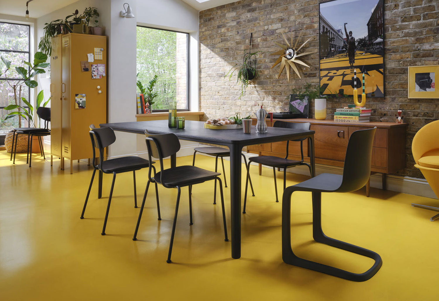 Vitra Plate Dining Table | twentytwentyone | 100 x 220cm / MDF White