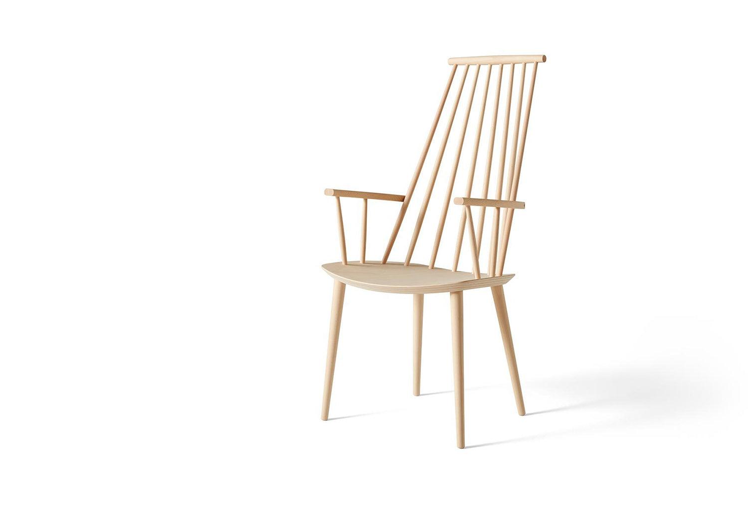 HAY J110 Chair | twentytwentyone | Nature beech - Beech / None - No ...