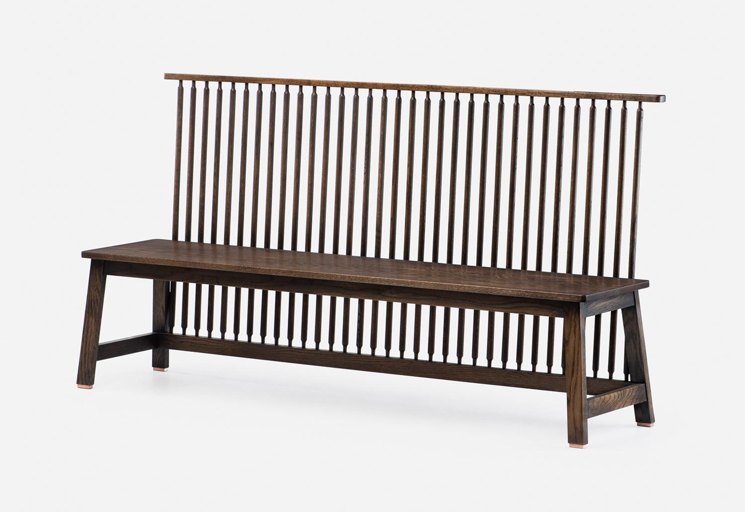 De La Espada Bench with Back 444 | twentytwentyone