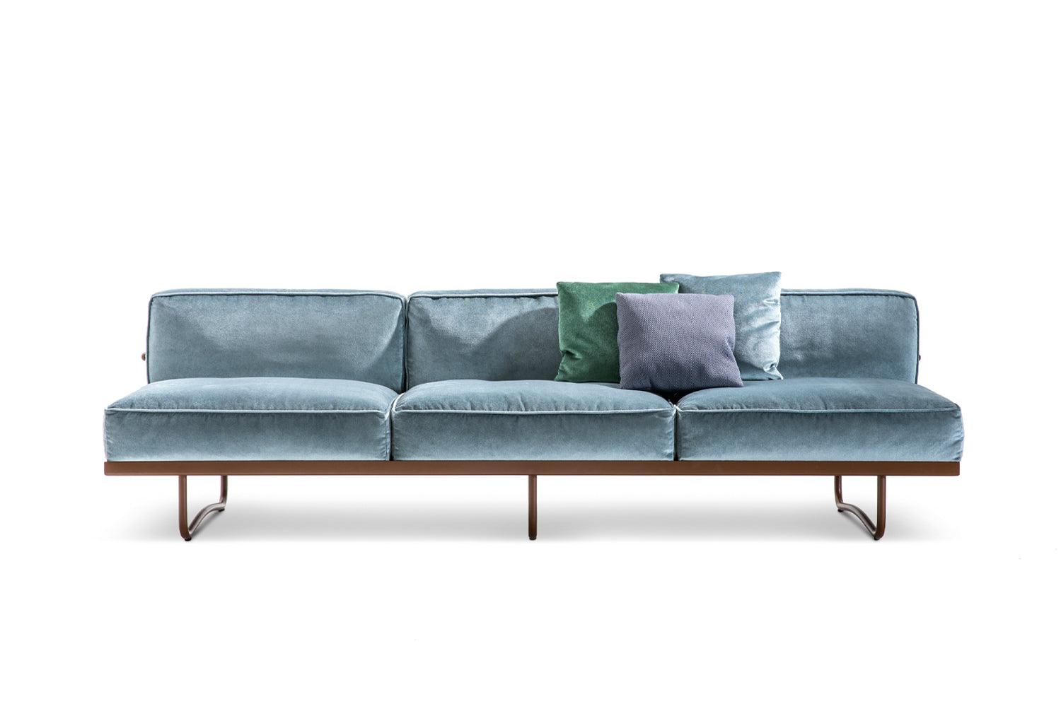 Cassina LC5 Three-Seat Sofa | twentytwentyone | Taupe / Fabric cat. O