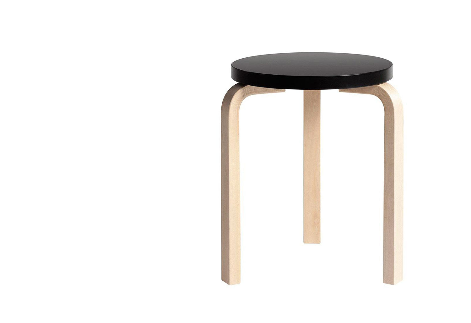 Artek Aalto Stool 60 | twentytwentyone | Birch veneer - Veneered Seat