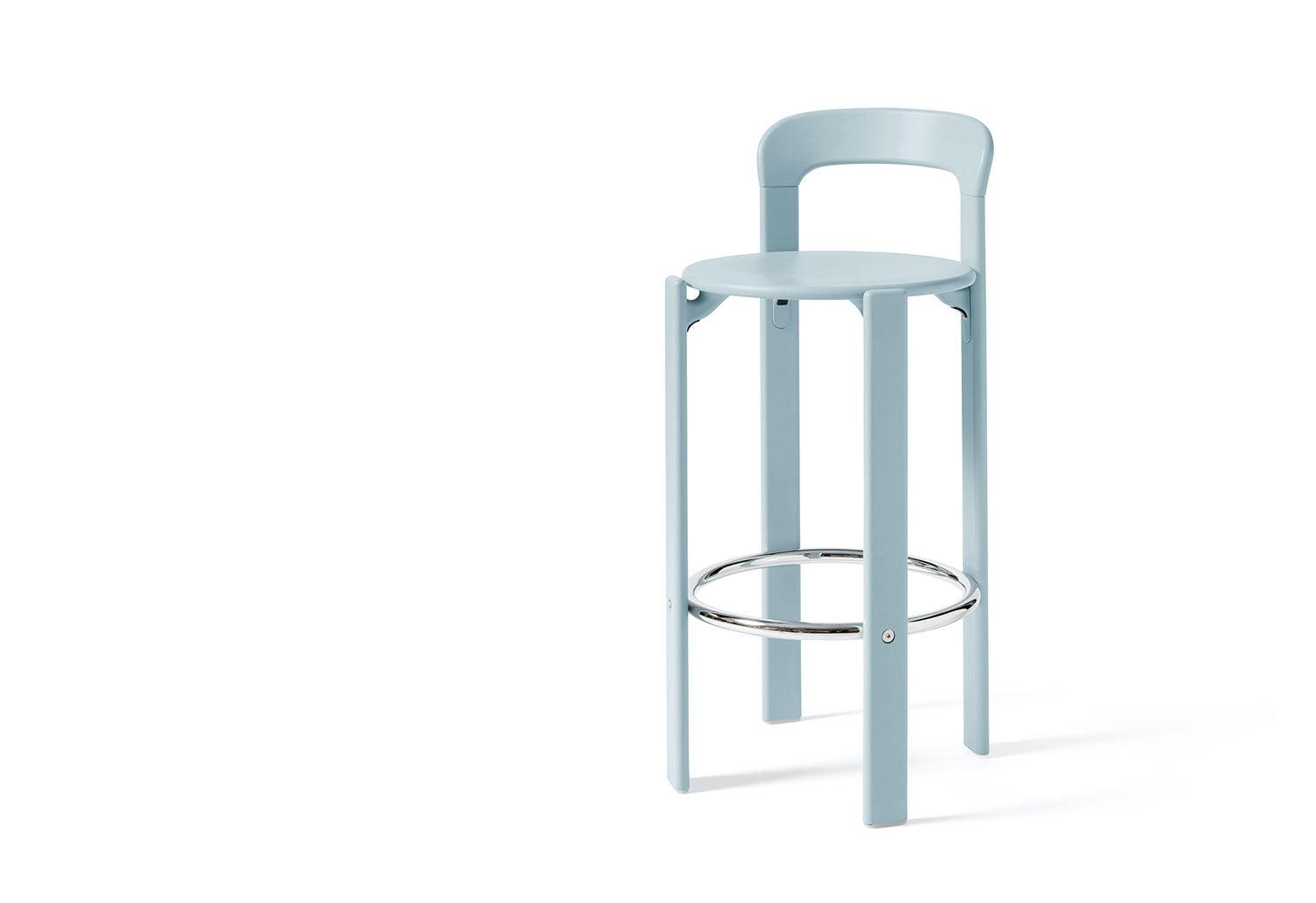 HAY Rey Bar Stool | twentytwentyone | Umber brown beech - Unupholstered