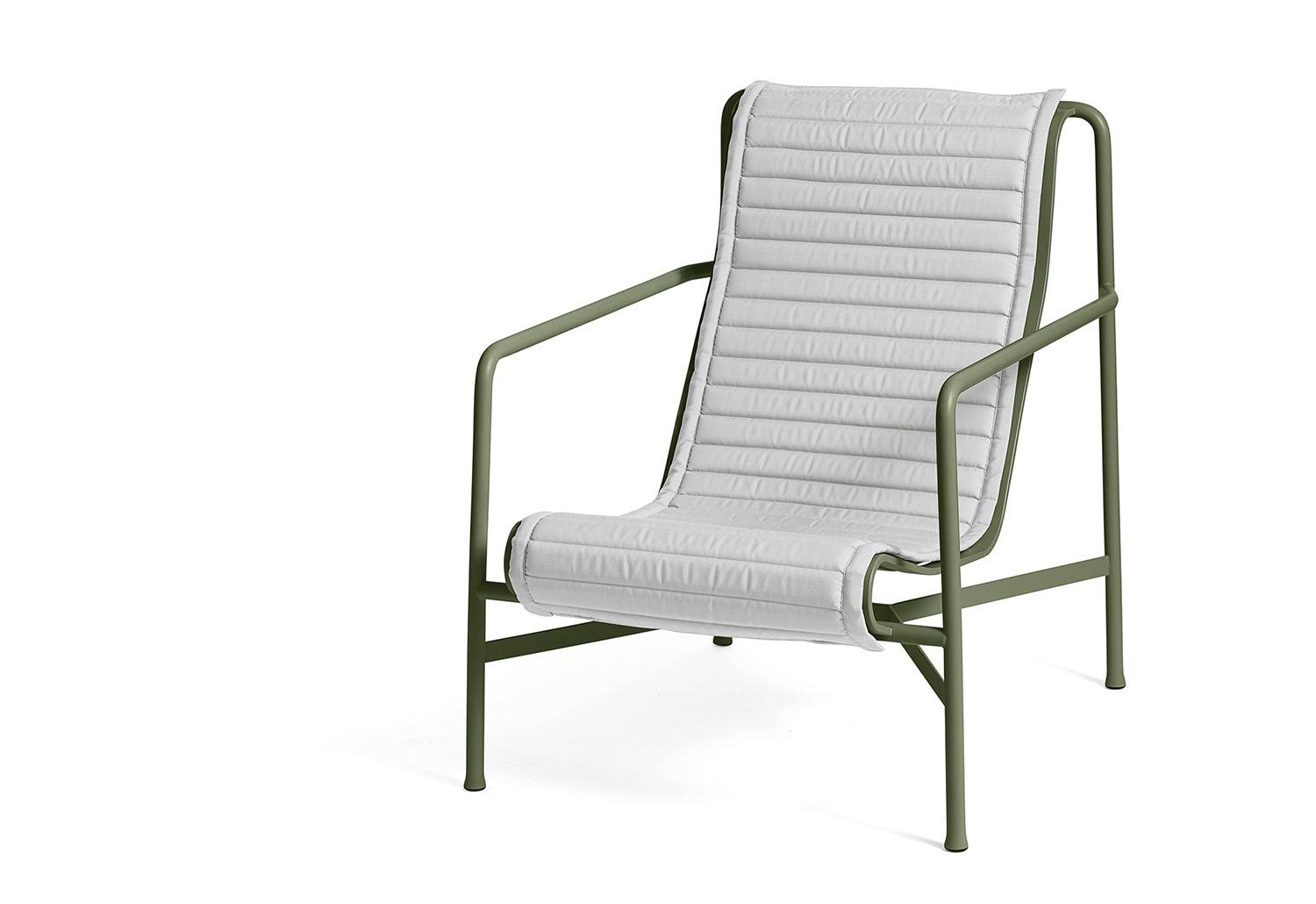 HAY Palissade High Lounge Chair | twentytwentyone | Sky grey - Colour ...